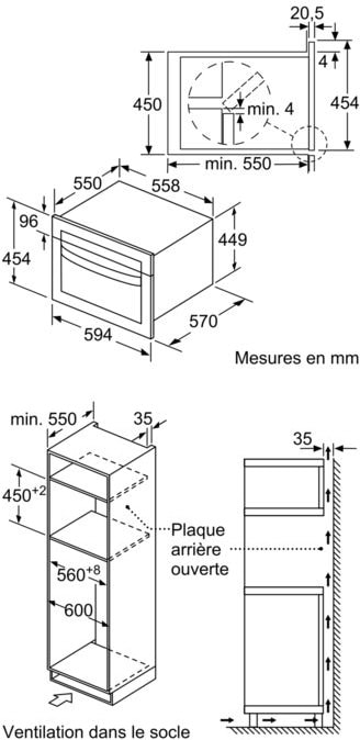 Four combiné micro-ondes SIEMENS CM585AGS0 iQ500 45L Pas Cher - UBALDI.com