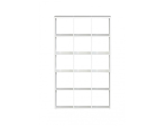 Étagère cube 15 casiers décor blanc - classico MEUBLETMOI Pas Cher ...