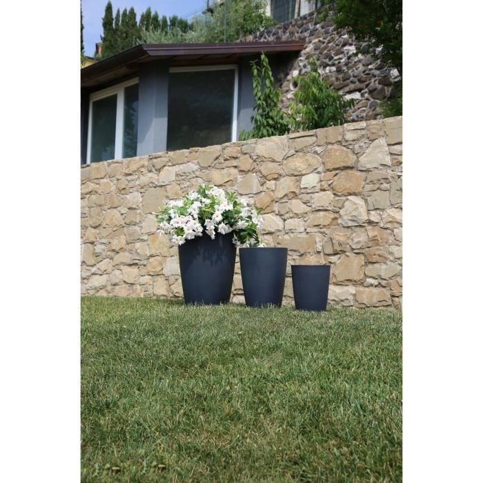 Nicoli cache pot, utilisable comme pot tylus matt 40 p - 40 x 53 cm ...