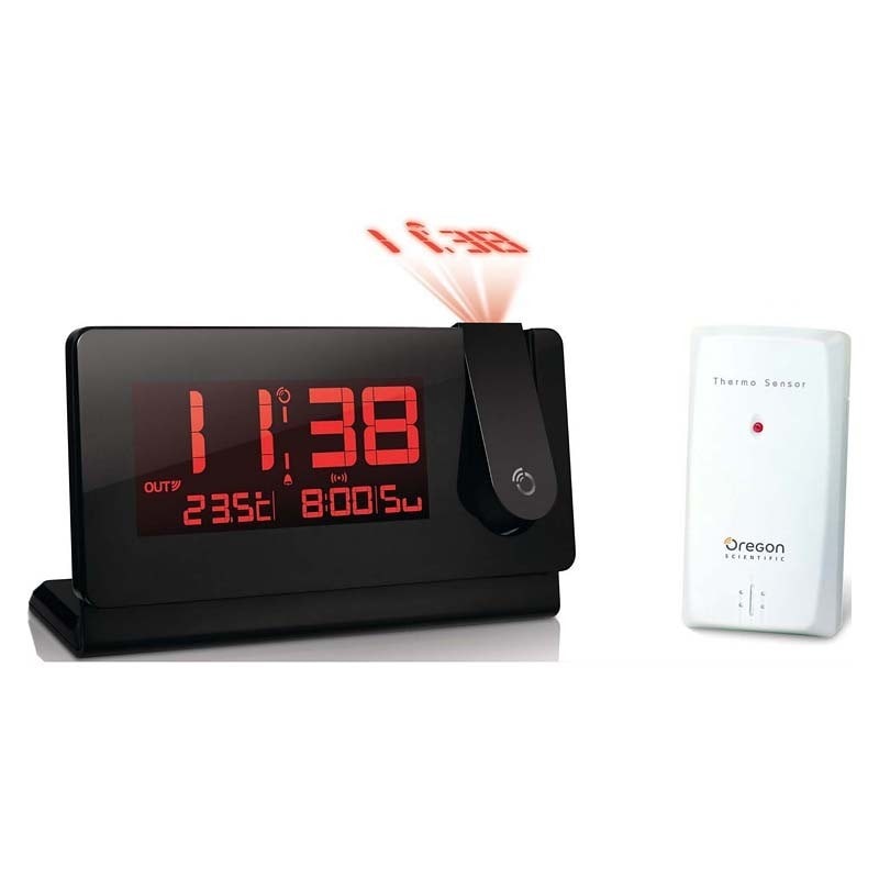 OREGON RMR391P Reveil design extra plat OREGON SCIENTIFIC