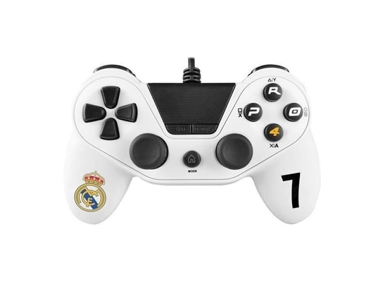 Manette filaire pro4 blanche real madrid pour ps4, ps3 et pc SUBSONIC