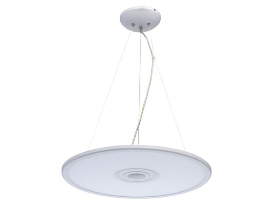 Lampe suspension design led norden 105cm blanc PARIS PRIX