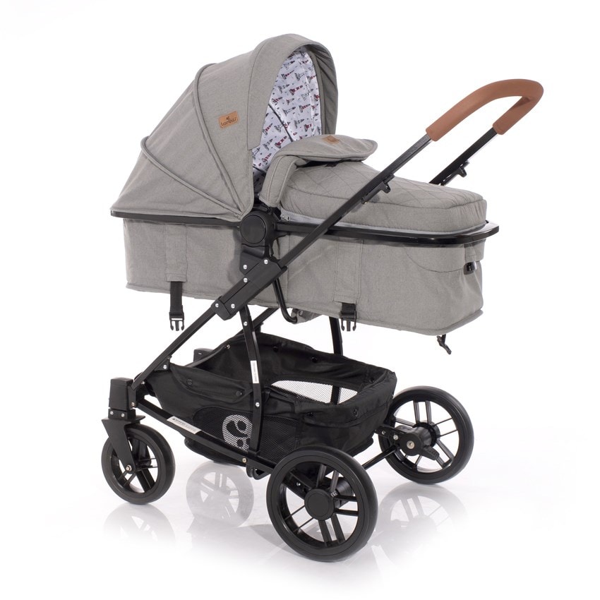 Poussette combinée trio 3 en 1 avec siège auto s500 set lorelli LORELLI