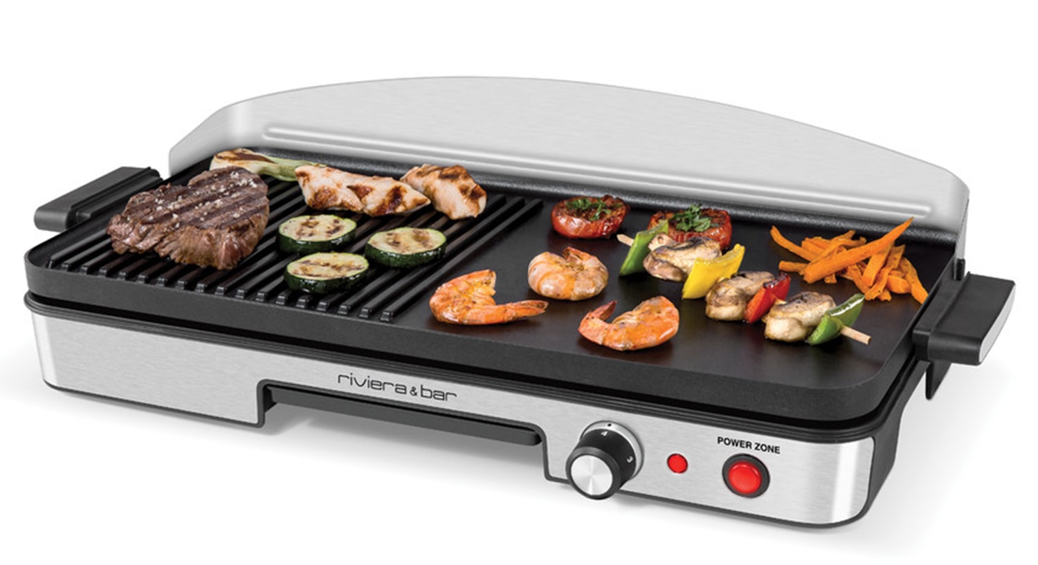 Plancha RIVIERA & BAR QPL 370 Power zone Plancha-Gril Pas Cher - UBALDI.com