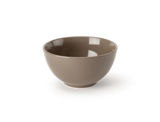 Ttd lot 6 bols a04986/01 14cm - taupe chocolat TABLE TOP DIFFUSION