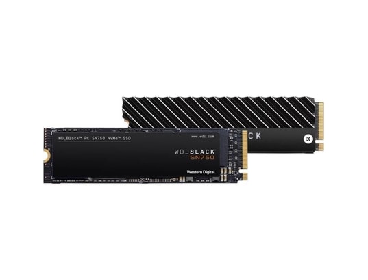 Wd - ssd interne - black sn750 nvme ssd - 500go - m.2 (wds500g3x0c ...