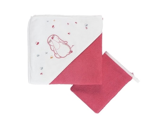 Anna & pili - set de bain - framboise NOUKIE'S NOU5413042616958