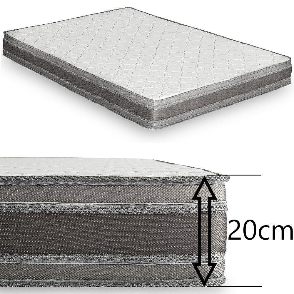 Canapé convertible monaco matelas mémory 20cm express lattes 160cm ...