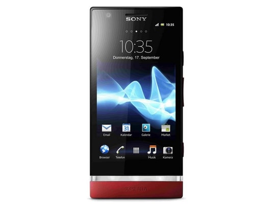SONY Smartphone Xperia P rouge Pas Cher - Ubaldi.com