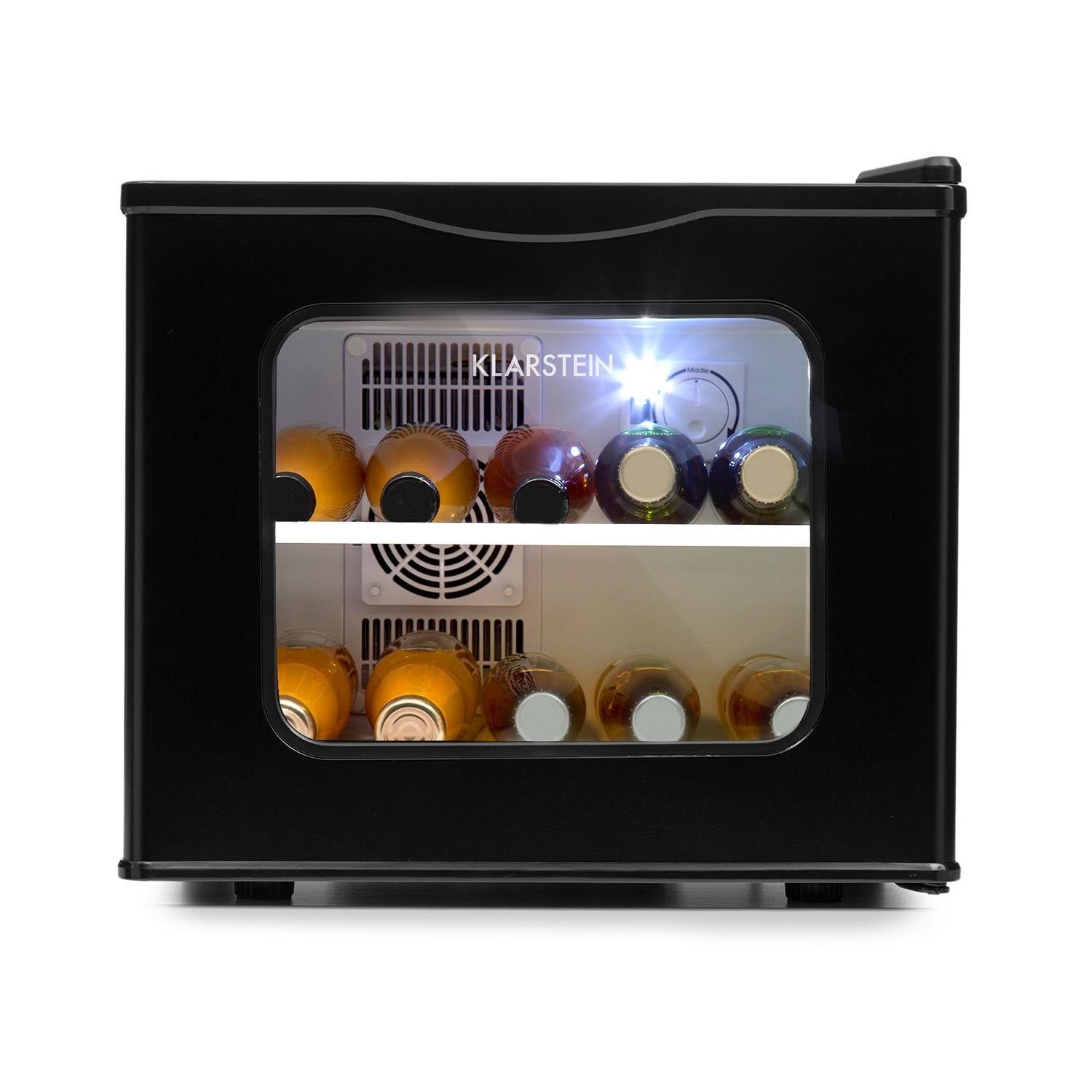 Klarstein winehouse minibar 17 litres avec porte vitrée -température ...