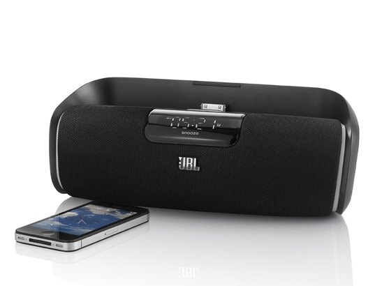 Réveil station d'accueil JBL Onbeat Awake Noir Pas Cher - UBALDI.com