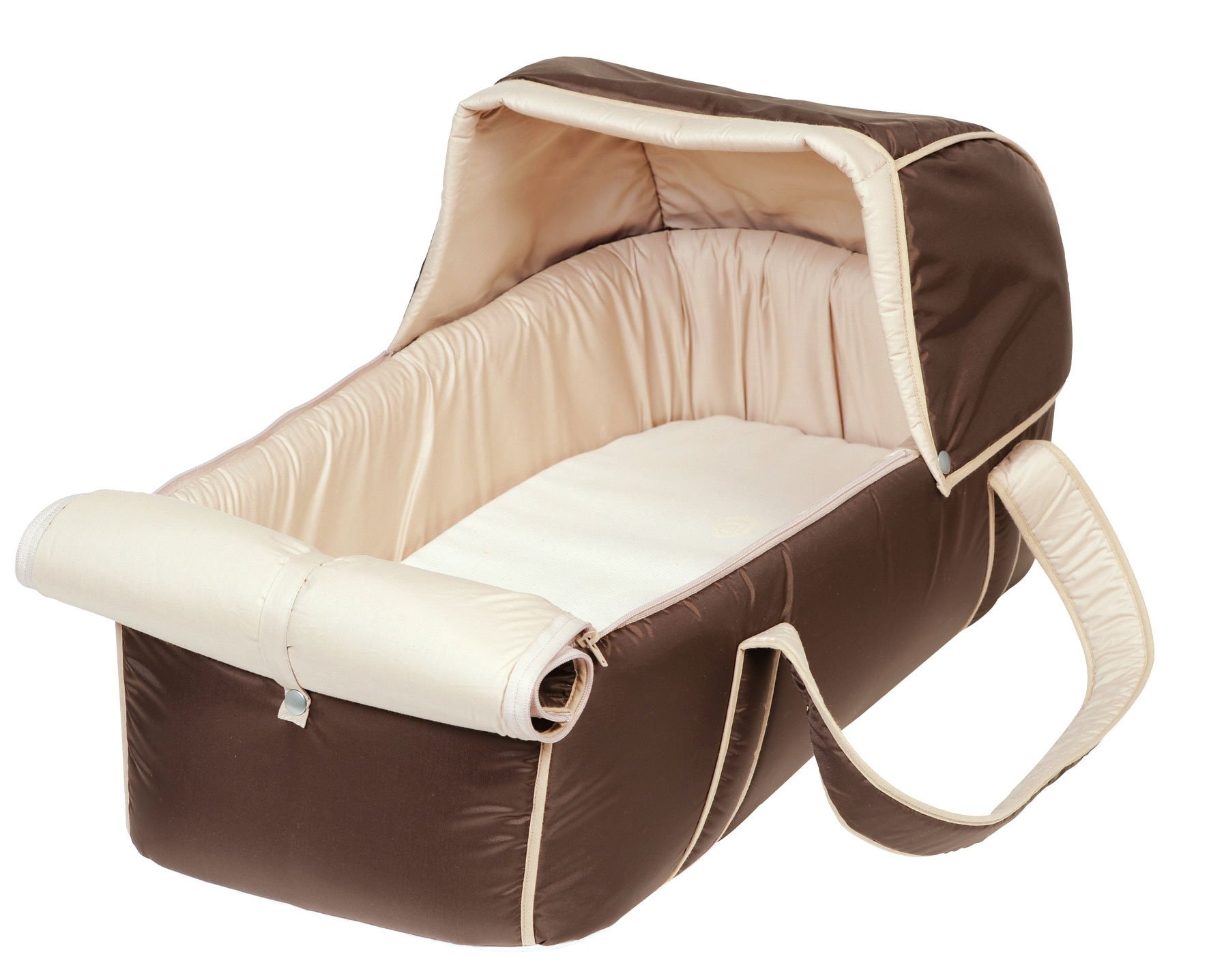 Couffin nomade TINEO Couffin souple choco/beige