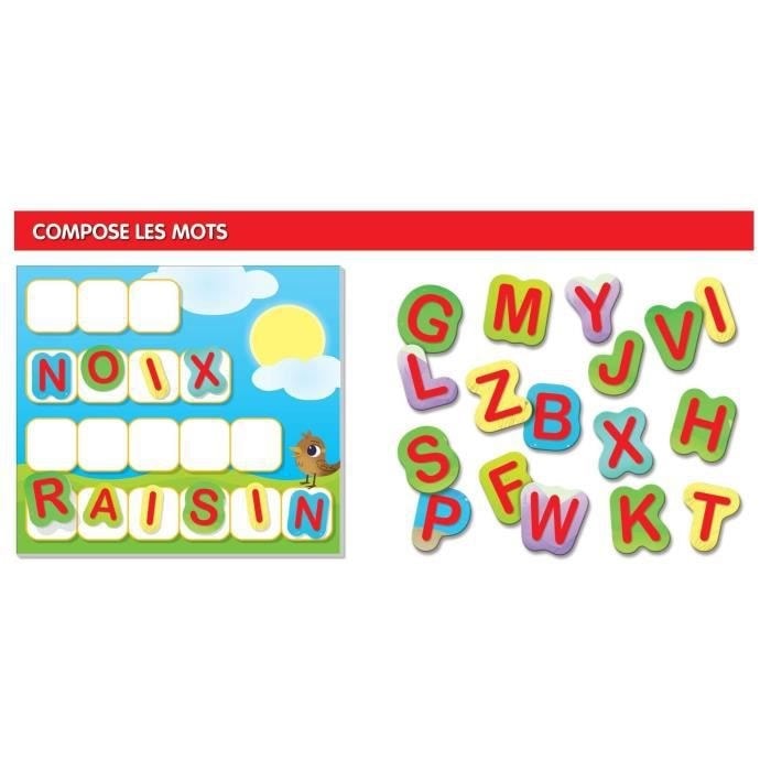 Lisciani maxi alphabet mots et chiffres carotina LISCIANI GIOCHI
