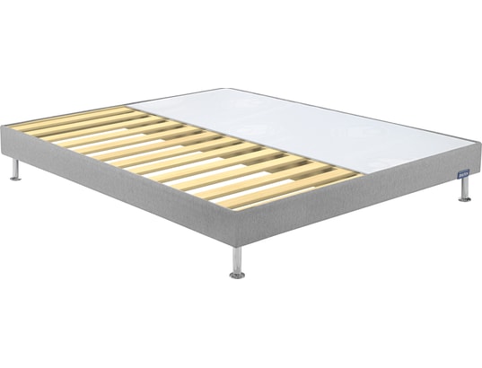 Sommier 160 x 200 BULTEX Robusto 1620 gris Tandem Pas Cher - UBALDI.com