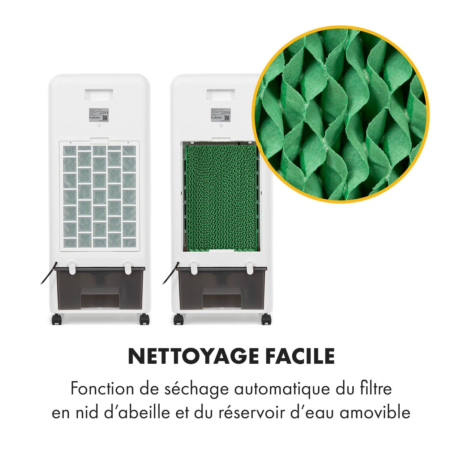 Klarstein townhouse ventilateur rafraîchisseur & humidificateur d'air ...