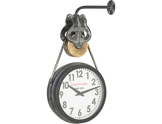 Horloge BIZZOTTO Horloge murale Charles avec poulie Pas Cher - UBALDI.com