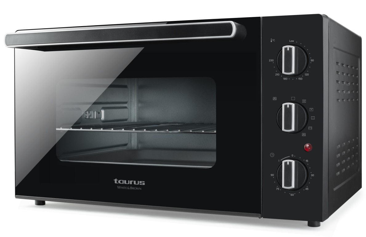 Mini four 45l 1500w noir - horizon45 TAURUS WHITE & BROWN Pas Cher - UBALDI.com