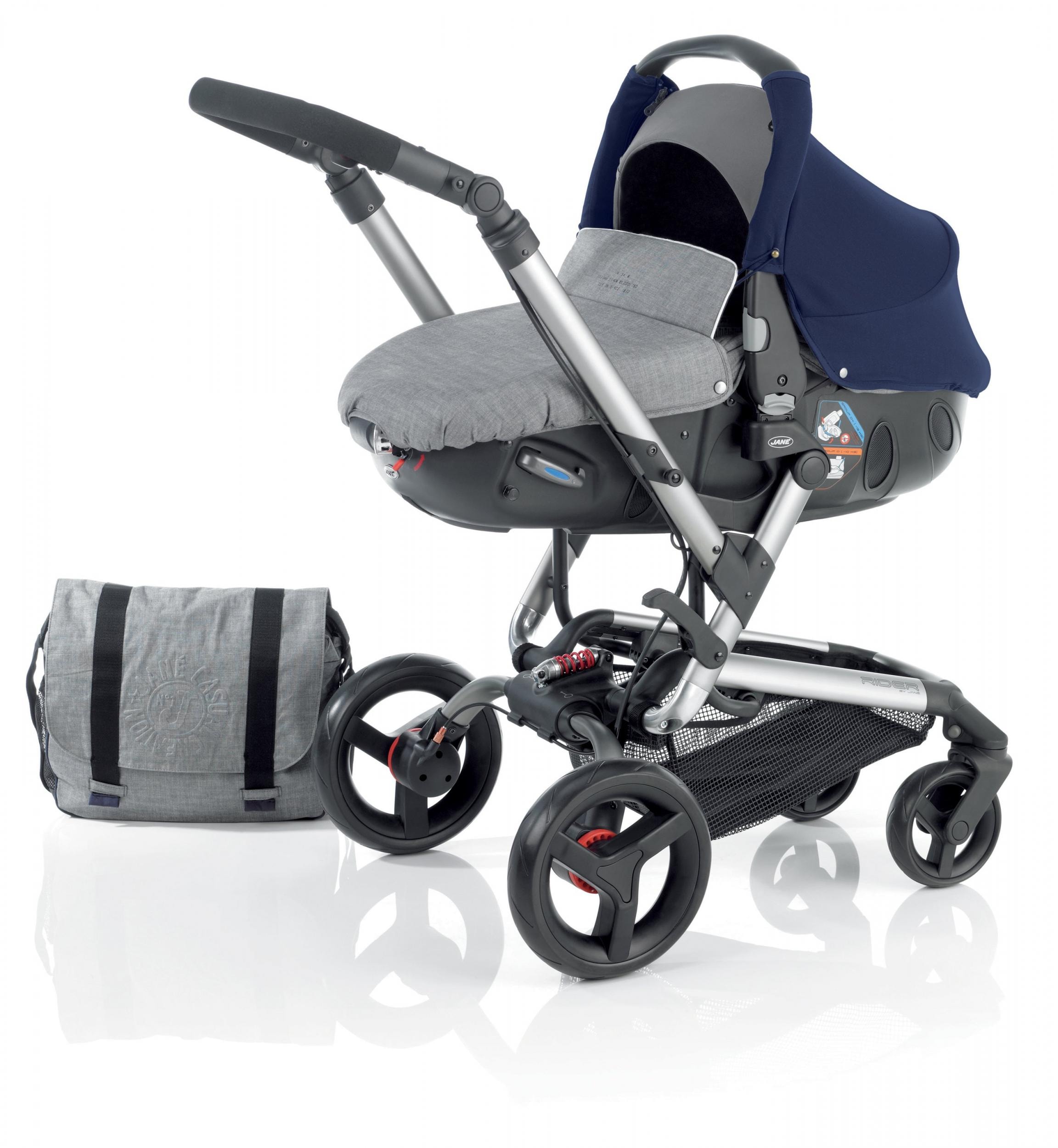 Poussette combiné JANE Rider Matrix light 2 blue moon 5320R12 Pas Cher ...