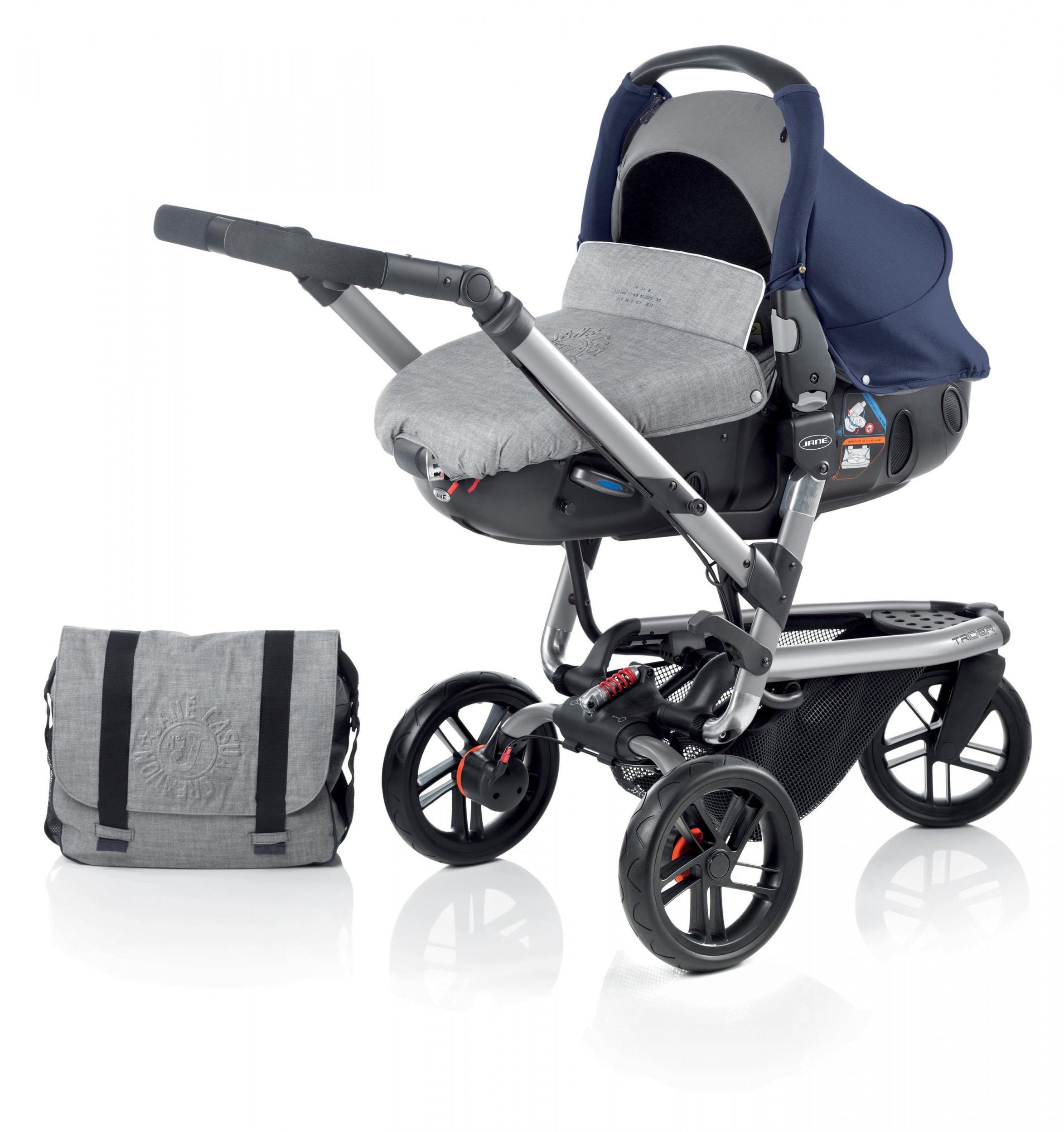 Poussette combiné JANE Trider Matrix light 2 blue moon 5326R12