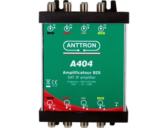 Anttron a404 ampli sat/4e-4s 10-15db pente ANTTRON