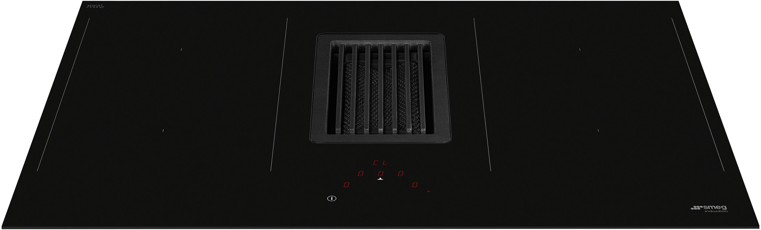 SMEG HOBD482D, Aspirante, 80 cm, 4 foyers, recyclage - Plaque induction ...