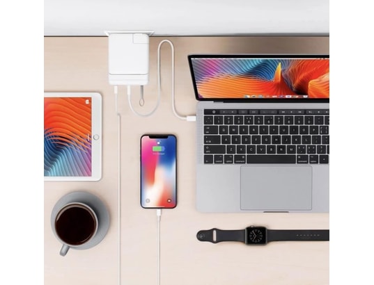 Hyper hub usb-c hyperdrive 61 w pour adaptateur secteur 13 macbook pro ...