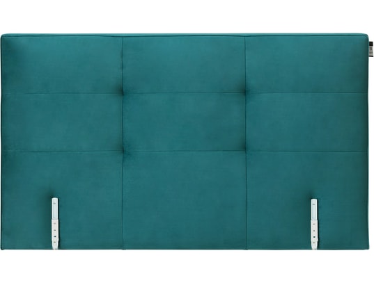 Tête de lit TEMPUR Quadro 164cm velours emeraude D64 Pas Cher - UBALDI.com
