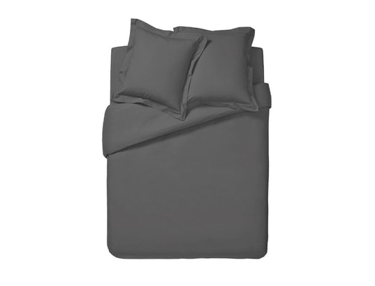 Drap plat noir caviar 240x300cm ZODIO 10176686