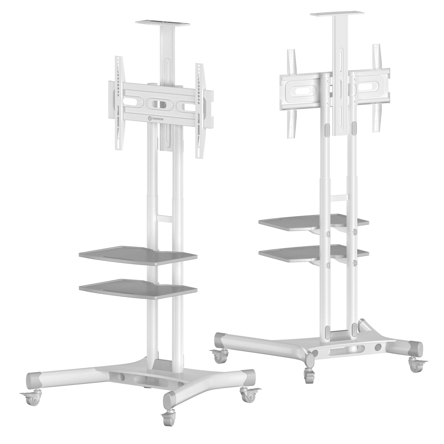 Support TV 40-70'' - 45,5 kg - VESA 600x400 - TS1552-W Blanc ONKRON Pas ...