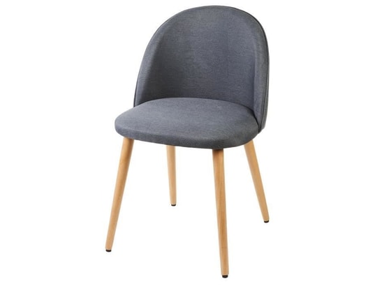 Macaron chaise - style scandinave - pieds bois hetre massif ...