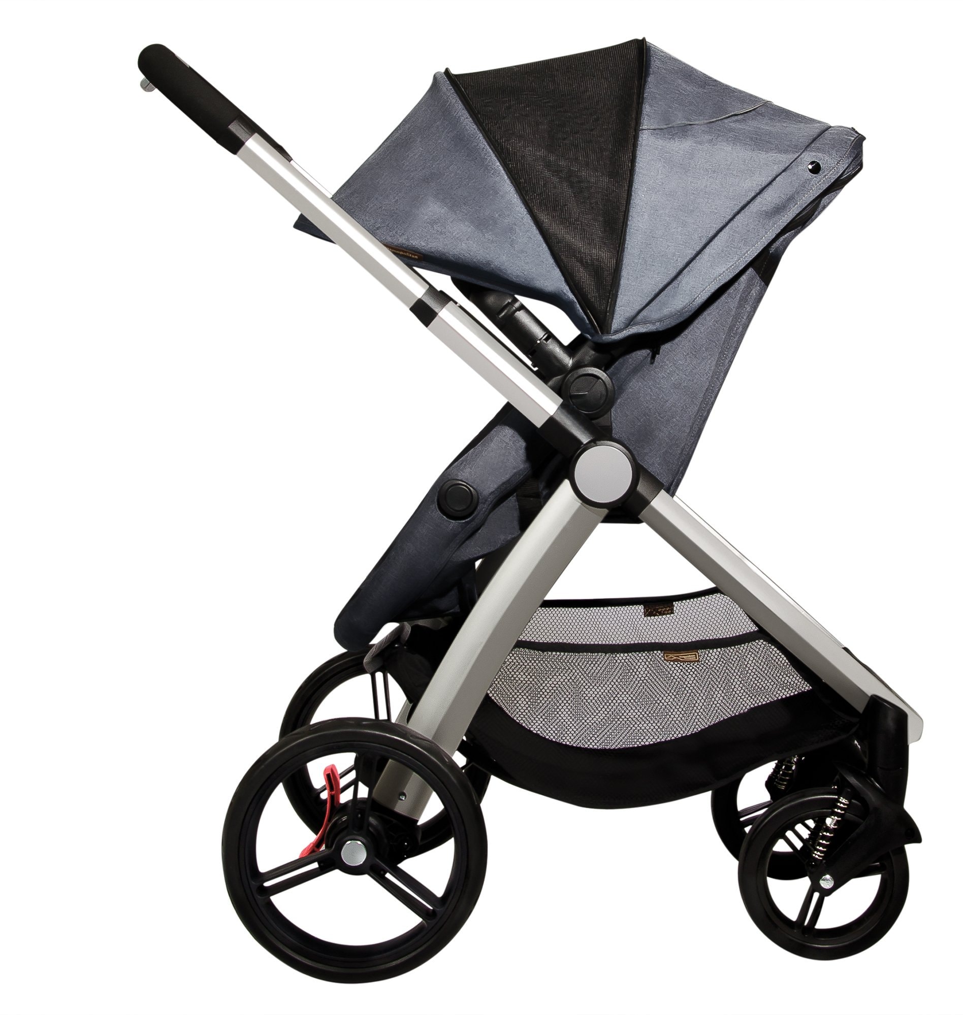Poussette 4 roues MOUNTAIN BUGGY Cosmopolitan jean/gris Pas Cher ...