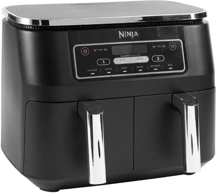 Friteuse à air chaud NINJA Foodi DualZone 7,6L AF300EU Pas Cher - UBALDI.com