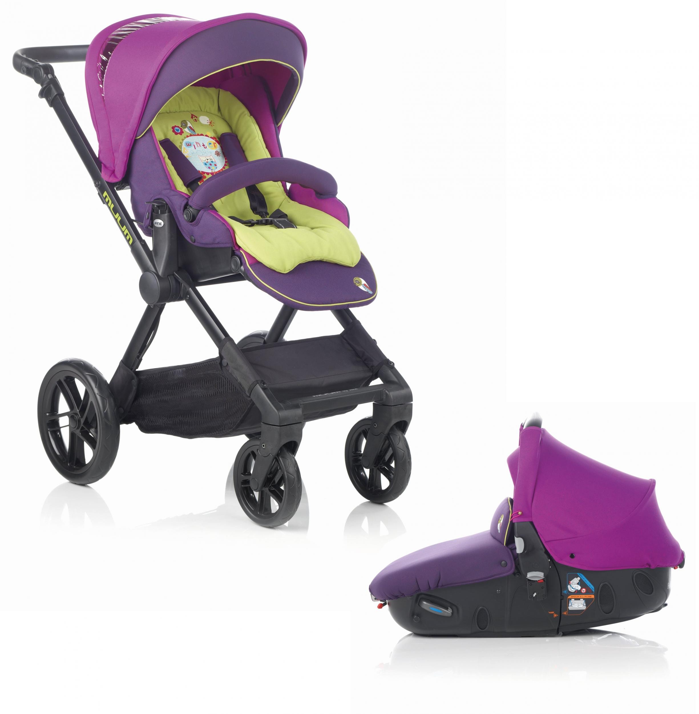 Poussette combiné JANE Duo Muum Matrix colors Série limitée - 5339SLR60 ...