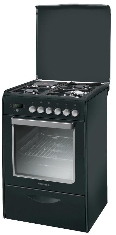 Cuisiniere mixte ROSIERES RMP6376PNX Pas Cher - UBALDI.com