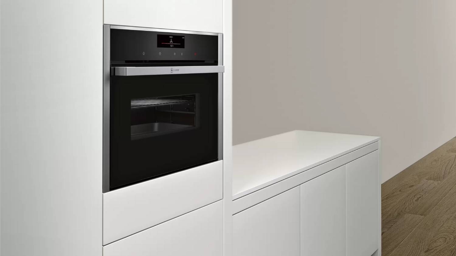 Four combiné micro-ondes NEFF C18MT22H0 N90, 45L assistant pâtisserie ...