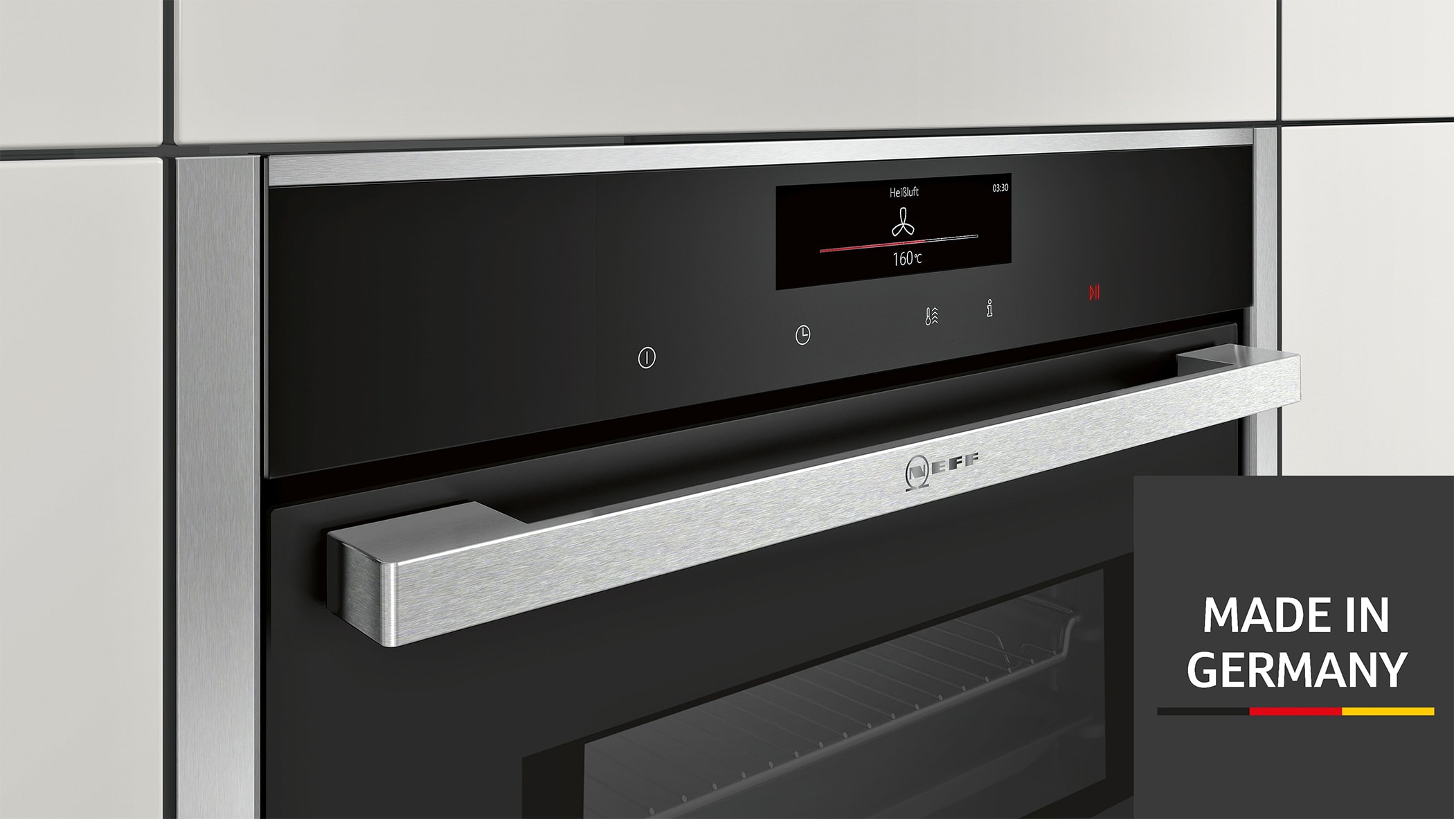 Four combiné micro-ondes NEFF C18MT22H0 N90, 45L assistant pâtisserie ...