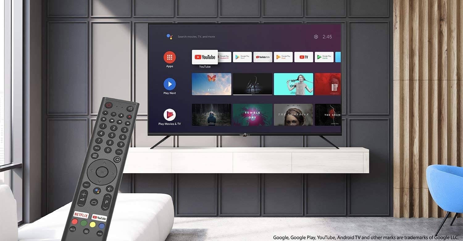 SMART TECH SMT55F30UC2M1B1 - TV LED 4K 138 cm - Livraison rapide