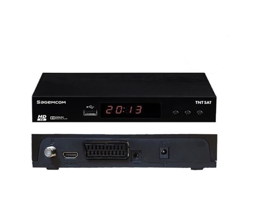 Sagem ds81hd décodeur satellite tntsat hd s.c tntsat SAGEM Pas Cher ...