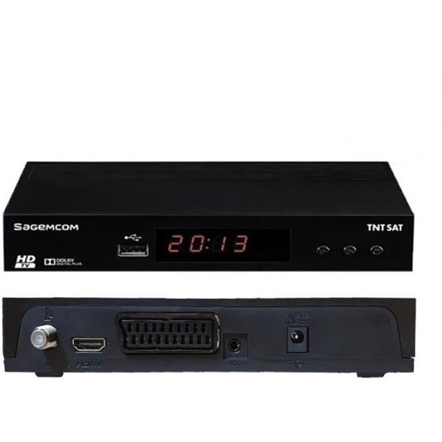 Sagem ds81hd décodeur satellite tntsat hd s.c tntsat SAGEM Pas Cher ...