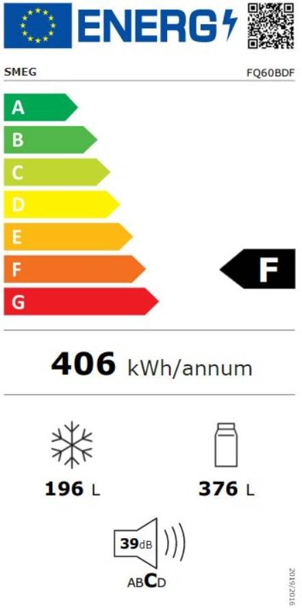 Réfrigérateur 4 portes SMEG FQ60BDF Pas Cher - UBALDI.com