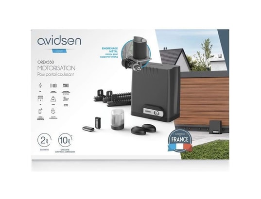 Avidsen motorisation portail coulissant max 5m - 500kg orea550 AVIDSEN