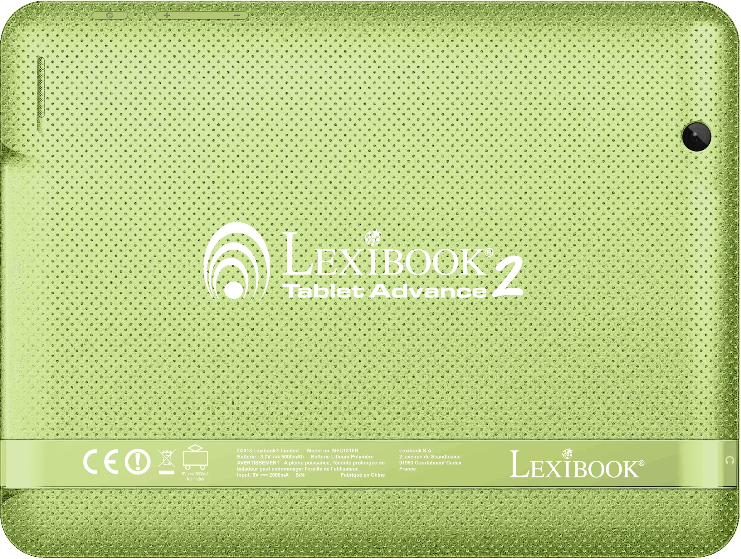 LEXIBOOK MFC181FR - Tablet Advance 2 - Tablette tactile enfant Pas Cher