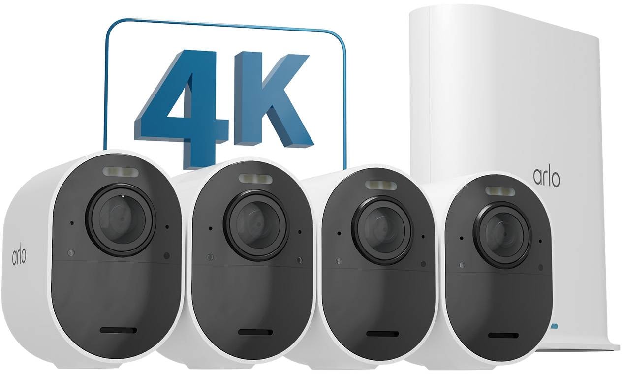 Caméra de surveillance ARLO Ultra 2 - pack de 4 caméras extérieures Pas ...