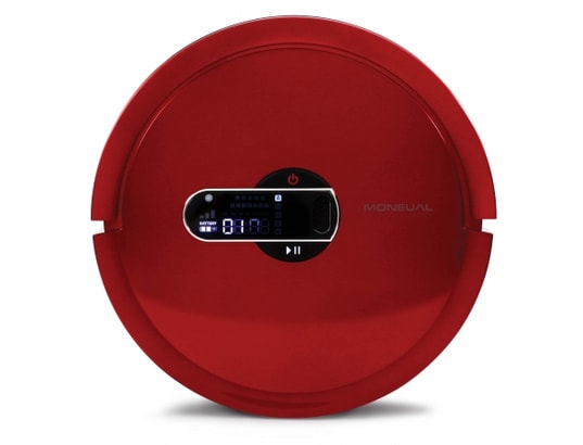 Aspirateur robot MONEUAL MR 7700 Rouge Pas Cher - UBALDI.com