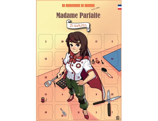 Calendrier madame parfaite 25 qualités CALENDRIER EVENEMENT