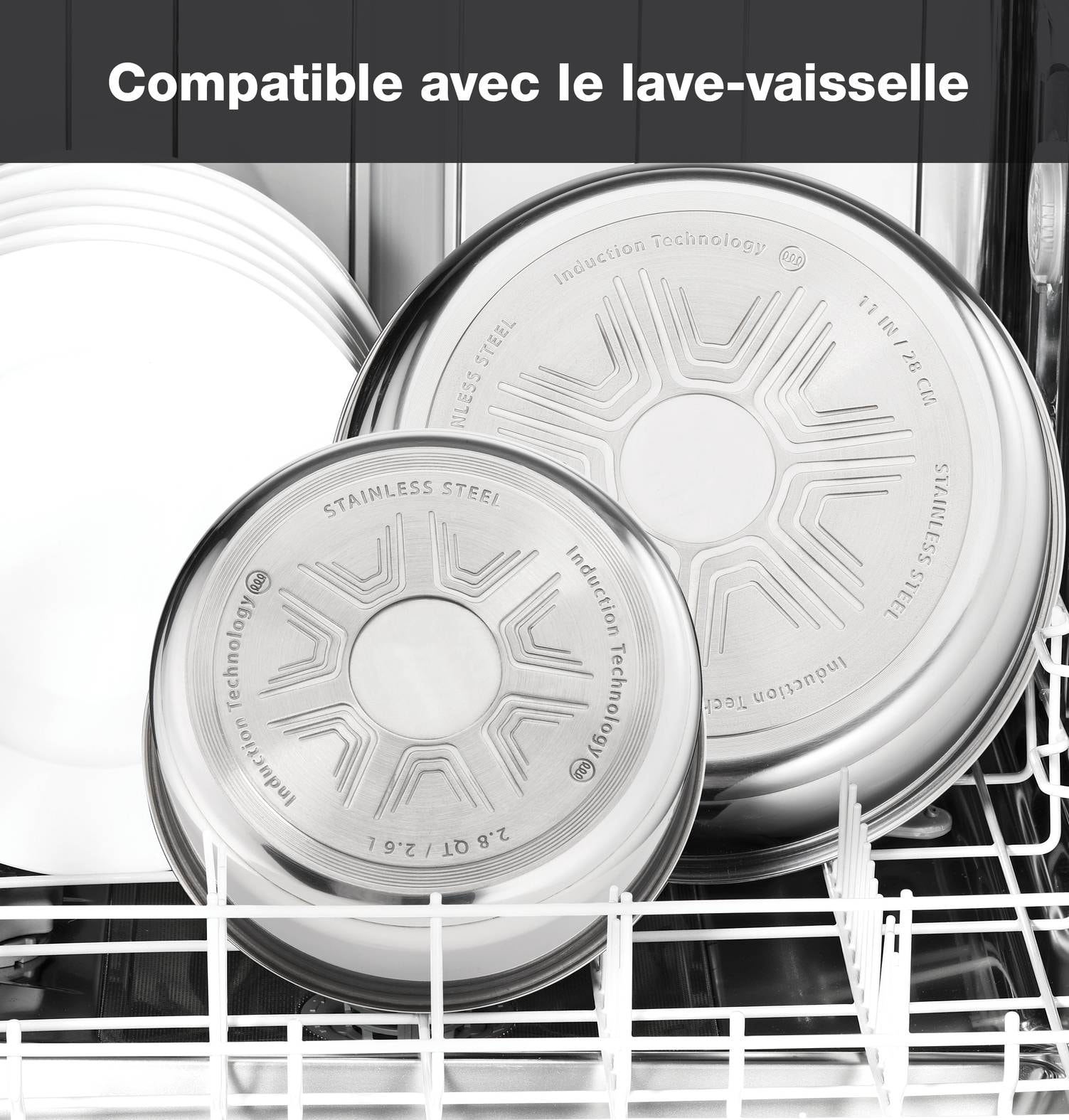 Set poêles et casseroles SEB L953SK04 Pas Cher - UBALDI.com