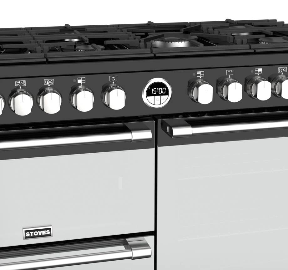 Piano de cuisson STOVES PSTERDX110DFBL Pas Cher - UBALDI.com