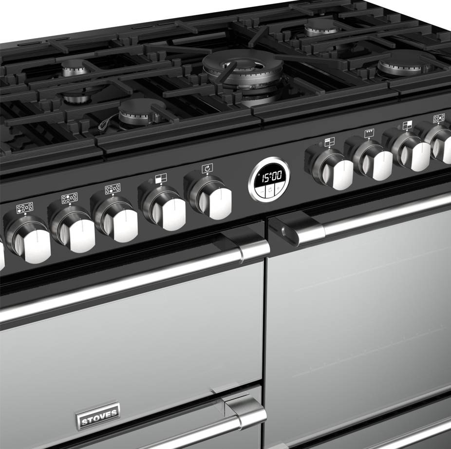 Piano de cuisson STOVES PSTERDX110DFBL Pas Cher - UBALDI.com
