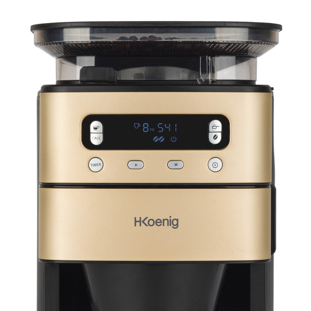 Cafetière H.KOENIG avec broyeur intégré MGX90 Pas Cher - UBALDI.com