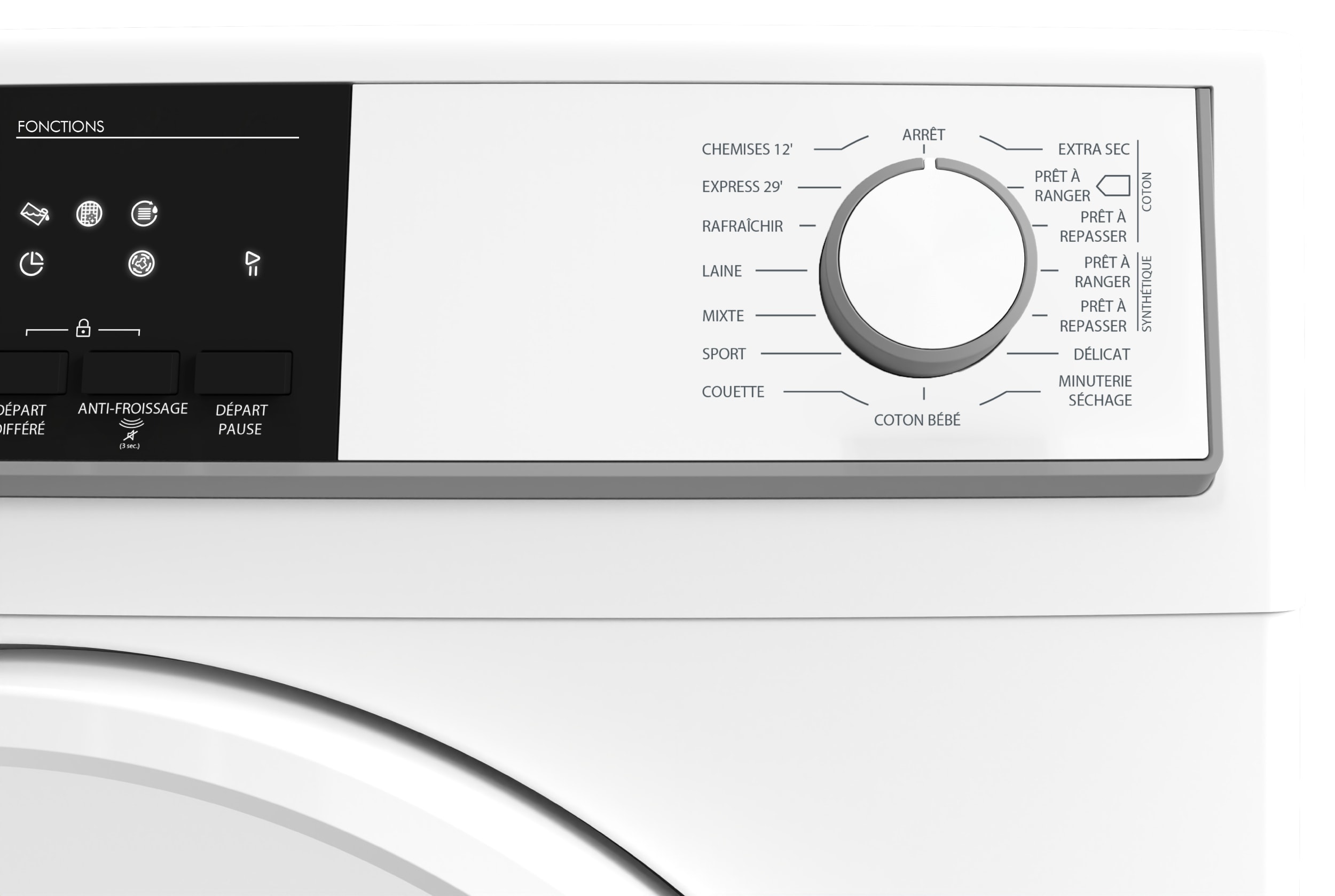 Sèche linge Condensation SHARP KD-HCB8S7PW9 Pas Cher - UBALDI.com